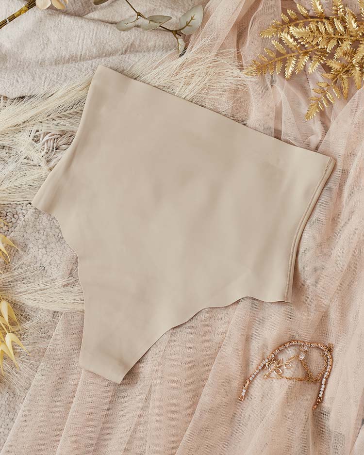 Royalfashion Chiloți modelatori cu talie înaltă pentru femei - bej ...