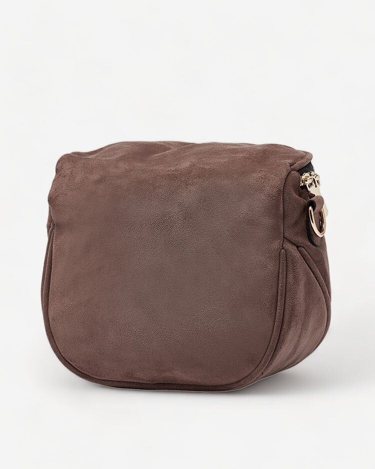 Royalfashion Geantă mică de damă din piele ecologică maro închis - maro ...